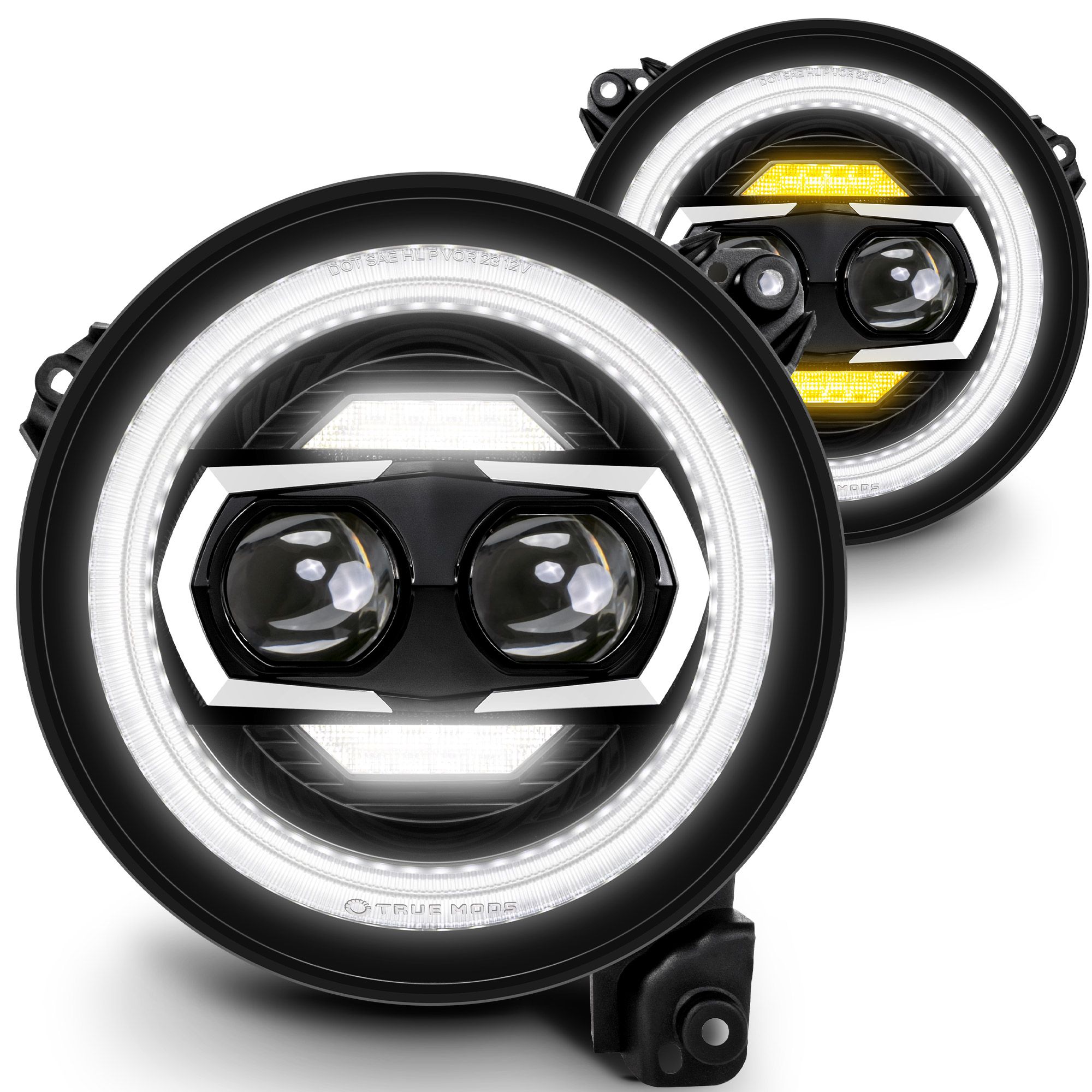 Led jeep headlights store
